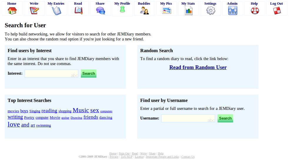 Site Profile: jemdiary.com | Aaron Saray